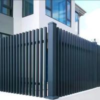 China Customizable Ornamental Aluminum Fence With Laser Cut Designs For Environmental Adaptation for sale