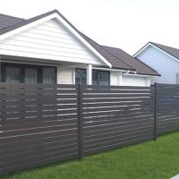 China Customizable Ornamental Aluminum Fence With Laser Cut Designs For Environmental Adaptation for sale