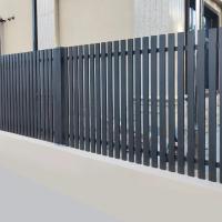 China Customizable Aluminum Fence With Wind Resistant Design For Security for sale