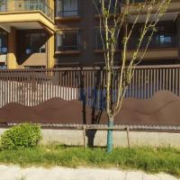 China Outdoor Modern Metal Railing Design Aluminum Balcony Railing  Handrails For Staircase Deck for sale