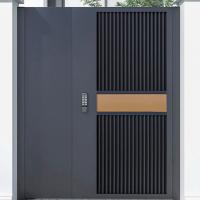 China Design of external sliding doors for Chinese square powder coated aluminum doors for sale