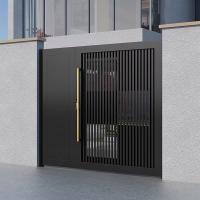 China External Aluminium Garden Side Gates For Chinese Square Aluminium Pedestrian Gate for sale