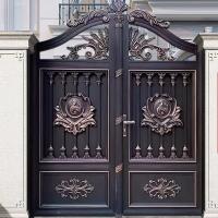 China Sliding Aluminium Pedestrian Garden Gates Powder Coated Aluminum Alloy 6063/6061/6005 for sale