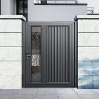 China ISO Retractable Canopy Aluminium Entry Gates Weather Resistant Modern And Sleek for sale