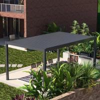China Stylish And Functional Outdoor Aluminium Pergola  For Your Garden Custom Made for sale
