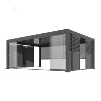 China Defender Aluminium Pergola Louvered Roof CE ISO Low Maintenance for sale