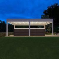China Customizable Aluminum Gazebo with Retractable Canopy Durable and Versatile for sale