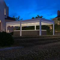 China ISO Aluminium Pergola Frame Enhance Your Outdoor Space with UV Protection for sale