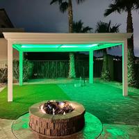 China Experience The Benefits Of An Aluminum Pergola With Canopy Alloy 6063/6061 For Outdoor Space for sale