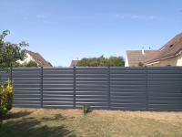 China Privacy Modern Style 5 Ft Aluminum Fence Panels Powder Coated Aluminum Wrought Iron Fence for sale