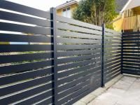 China Unassembled Assembly 8 Foot Aluminum Fence with Flat Noodles Size 100*16*1.2 mm for sale