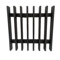 China Anodizing Coating Or Wood Powder Coated Aluminium Fencing With Industrial Performance for sale