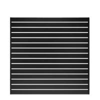 China Garden Unassembled Aluminum Fence Easy Assembly with Wood and Anodizing for sale