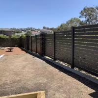 China Powder Coated Aluminum Fence For Sports Long Lasting Decorative Aluminum Fence for sale