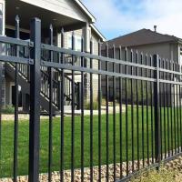 China Anodizing Powder Coating Wood Louvered Aluminum Fence With Repair Services And CE ISO/IS90001 for sale