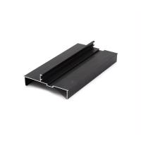 China Silver Aluminum Profiles with Customized Width and Wood Grain Painting for sale