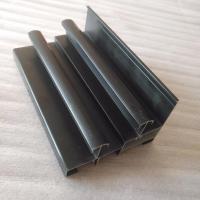 China Silver Aluminum Profiles with Customized Width and Wood Grain Painting for sale