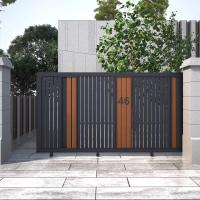 China Modern And Sleek Aluminum Gate Adjustable Louvers Or Retractable Canopy for sale