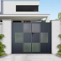 China Lightweight And Easy To Operate Aluminium Sliding Gates With Customization Options for sale