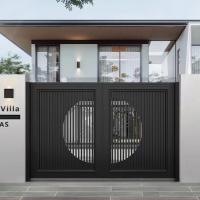 China Lightweight And Easy To Operate Aluminium Sliding Gates With Customization Options for sale