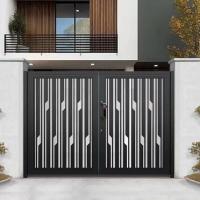 China Lightweight And Easy To Operate Aluminium Sliding Gates With Customization Options for sale