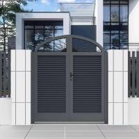 China Lightweight And Easy To Operate Aluminium Sliding Gates With Customization Options for sale