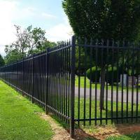 China Customization Powder Coated Steel Fence Panels Easy Assembly And Custom Thickness For Solutions for sale