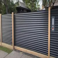 China Low Maintenance Decorative Metal Fence Panels Easy Surface Mount Installation for sale