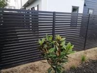 China Low Maintenance Black Steel Fence 250 Pounds For Hassle Free And Convenient Solutions for sale