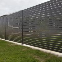 China Low Maintenance Black Steel Fence 250 Pounds For Hassle Free And Convenient Solutions for sale