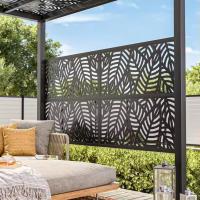 China Silver Outdoor Metal Aluminum Decorative Privacy Screens With Low Maintenance for sale