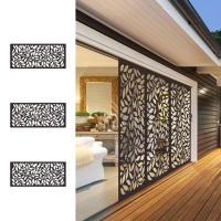 China Aluminium Decorative Screens Aesthetics In Line Customer'S Decoration Pool Metal Garden Screen for sale