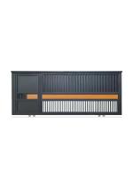 China Waterproof Modern Style Aluminum Gate For Outdoor Spaces for sale