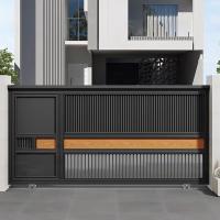 China Waterproof Modern Style Aluminum Gate For Outdoor Spaces for sale