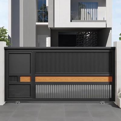 China Waterproof Modern Style Aluminum Gate For Outdoor Spaces for sale