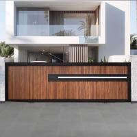 China Low Maintenance Aluminium Profile Gate Customizable Height for sale