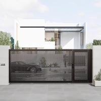 China Customizable Height Aluminum Gate Powder Coated Finish For Multifunctional Advantages for sale