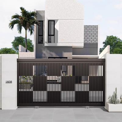 China Customizable Height Aluminum Gate Powder Coated Finish For Multifunctional Advantages for sale