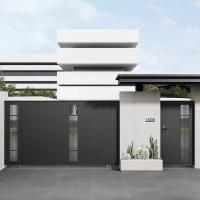 China Customizable Height Aluminum Gate Powder Coated Finish For Multifunctional Advantages for sale