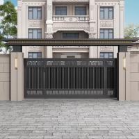 China Low Maintenance And Durable Aluminum Gate Integration With Security Systems for sale