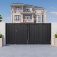 China Waterproof Aluminum Glass Door With Integration To Security Systems for sale