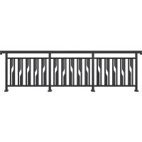 China Powder Coated Surface Aluminium Secluded Guard Within Customization Height for sale