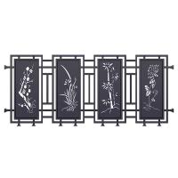 China 250 Pound Weight Capacity Aluminum Barrier Screen Customized for sale