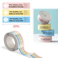 China HOT SALE Custom Printed Durable Packing Label Cats and Dogs Food Label Design for Puppy Formula Labels for sale