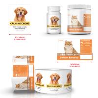 China HOT SALE Custom Printed Durable Packing Label Cats and Dogs Food Label Design for Puppy Formula Labels for sale