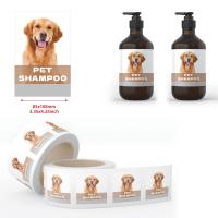 China HOT SALE Custom Printed Durable Packing Label Cats and Dogs Food Label Design for Puppy Formula Labels for sale