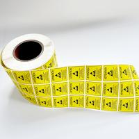 China Custom Fragile Stickers Packing Labels Warning Caution Adhesive Shipping Label Roll Sticker Printing for sale
