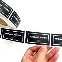 China Custom Self-Adhesive Printing Cosmetics Packaging Labels Waterproof Small Business Stickers for sale