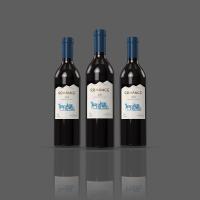 China Premium Gold Foil Stamping Logo Label Wine Labels Prviate Gift Waterproof Champagne Wine Glass Bottle Adhesion Sticker Label for sale