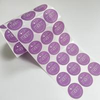 China Custom Printing Round Essential Oil Skincare Circle Seal Adhesive Labels Sticker Roll for sale